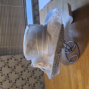 Ashro | Accessories | Ashro Ladies White Sheer Dress Hat | Poshmark